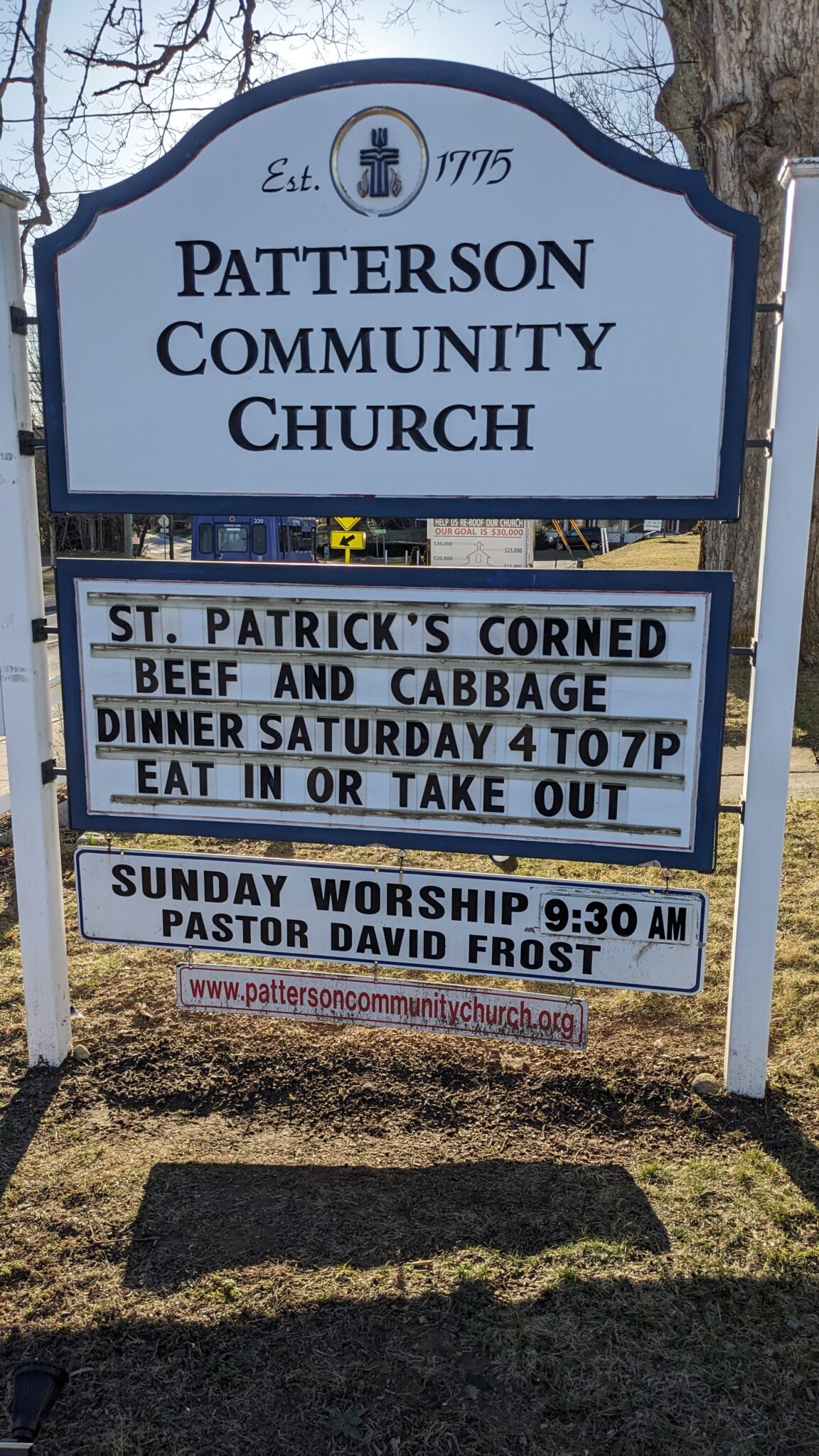 St. Patrick's Day Dinner 2024 - Patterson Community Church